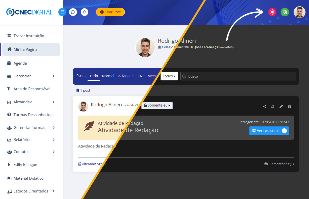 Nova Interface da Plataforma CNEC Digital: Mais Moderna e Intuitiva – Blog da CNEC