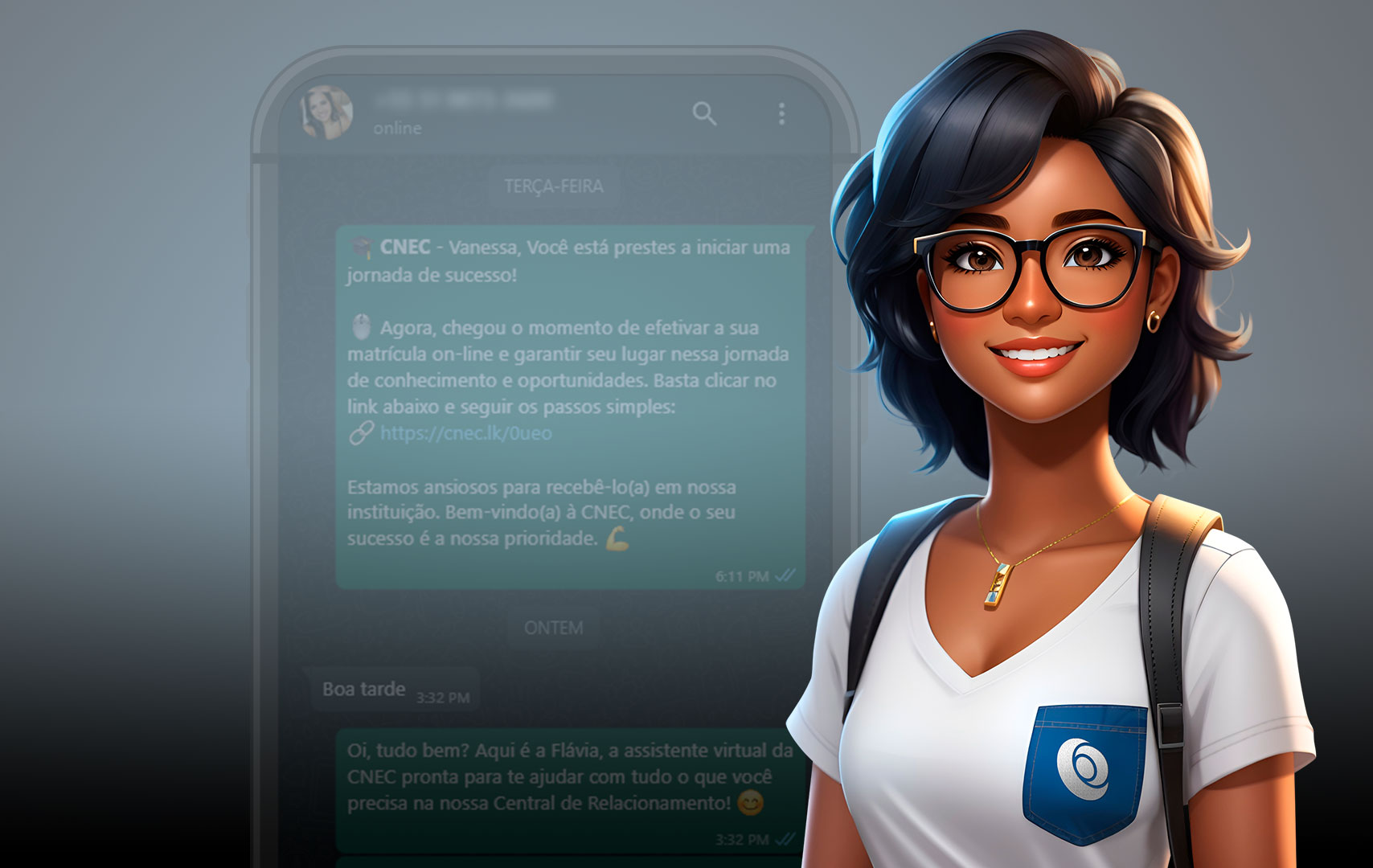 Central de Relacionamento via WhatsApp “Maria”: Transformando a Experiência de Suporte da CNEC ...